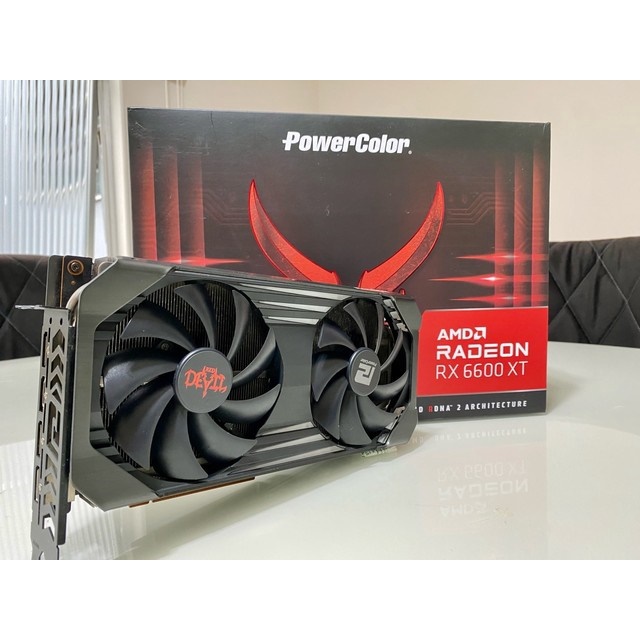 PowerColor AMD Radeon RX 6600 XT Red Devil 8GB GDDR6 Graphics Card ...