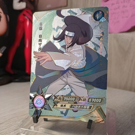 Neji Hyuuga - Carta Full Art Ultra Rara + Protetor de Card | Shopee Brasil