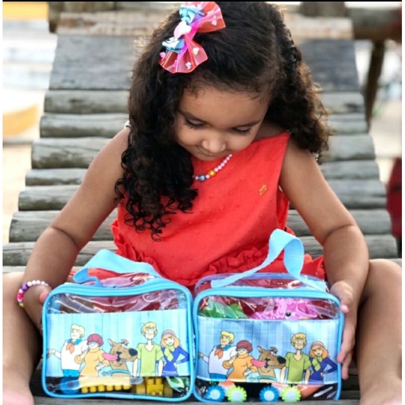 20 Nec Retangular transparente bolsas personalizadas lembrancinhas aniversário | Shopee Brasil