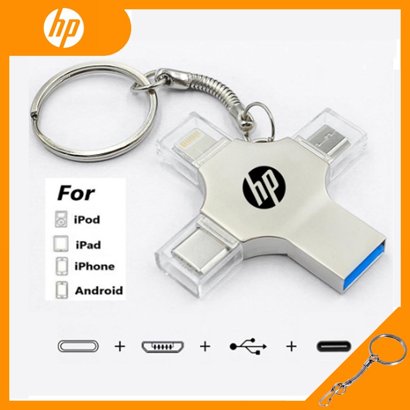 HP Four-In-One Flash Drive USB 3.0 Bastão De Memória 8GB 16GB 32GB 64GB ...