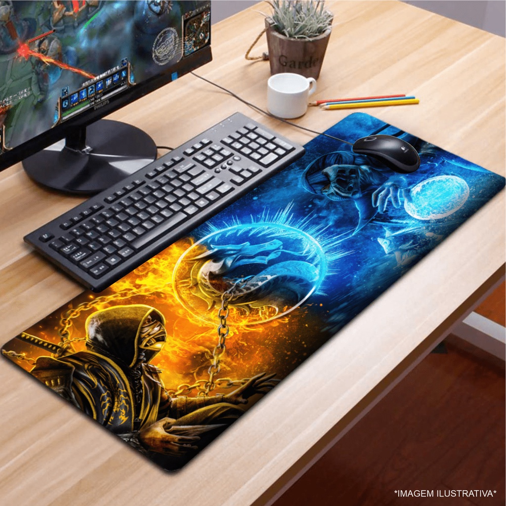 Mouse Pad Gamer 65x32cm Diversas Estampas | Shopee Brasil