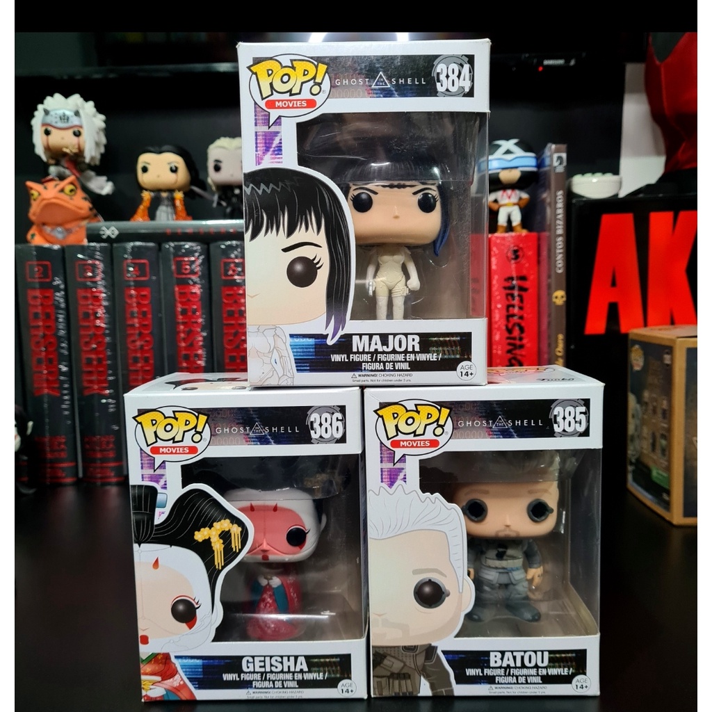 Funko Pop! The Ghost In The Shell Vaulted | Shopee Brasil