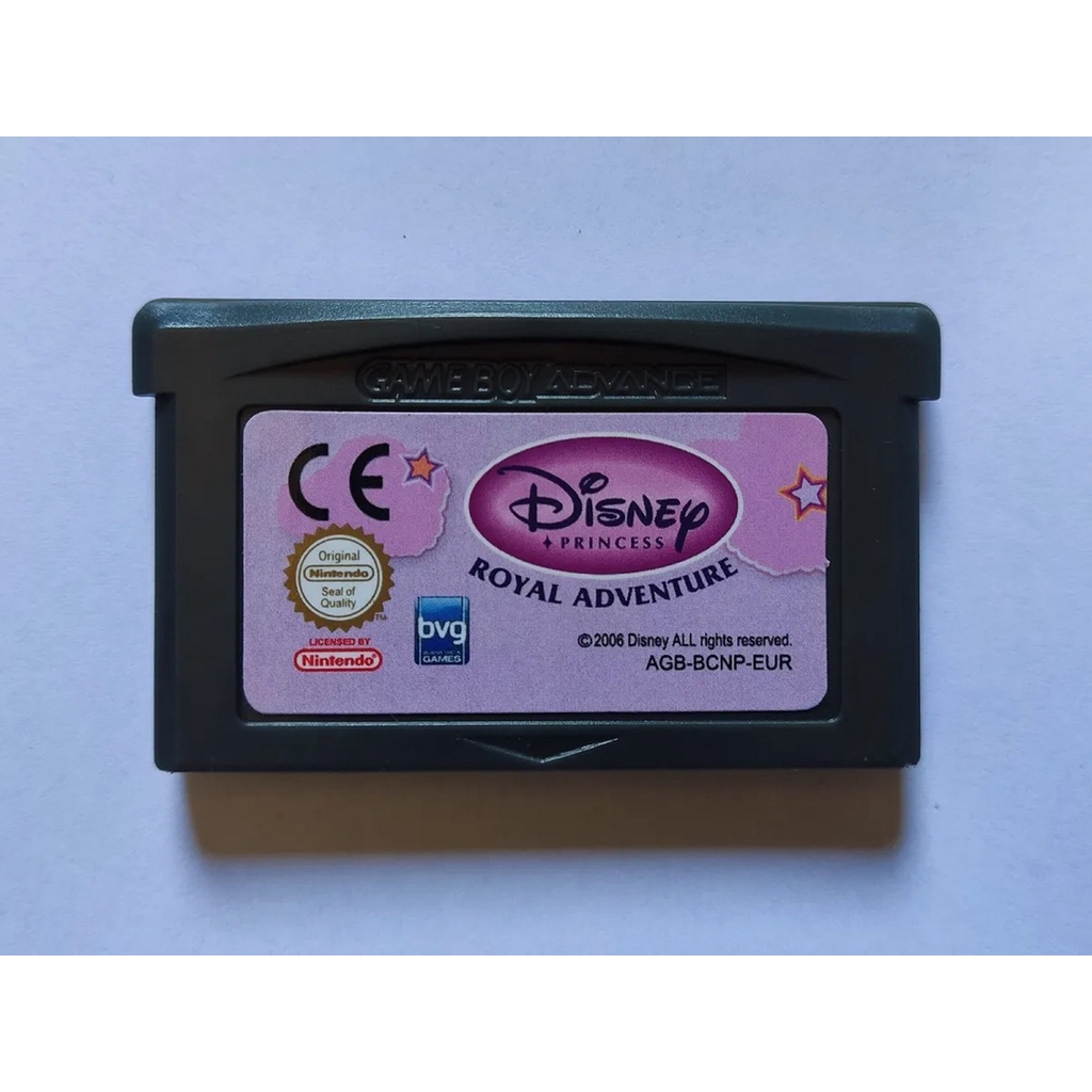 Disney Princess Royal Adventure Princesas Game Boy Advance GBA DS Lite ...
