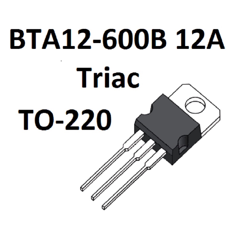 Transistor Triac Bta12-600b | Shopee Brasil