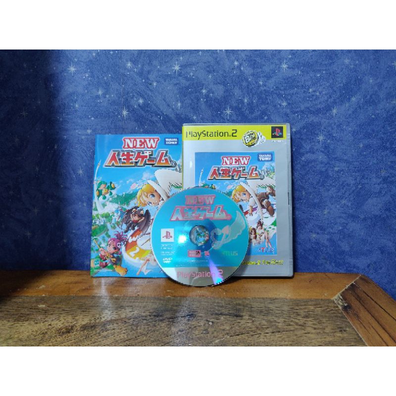 Jogo - New Jinsei Game (Jogo da vida) - Playstation 2 PS2 | Shopee Brasil