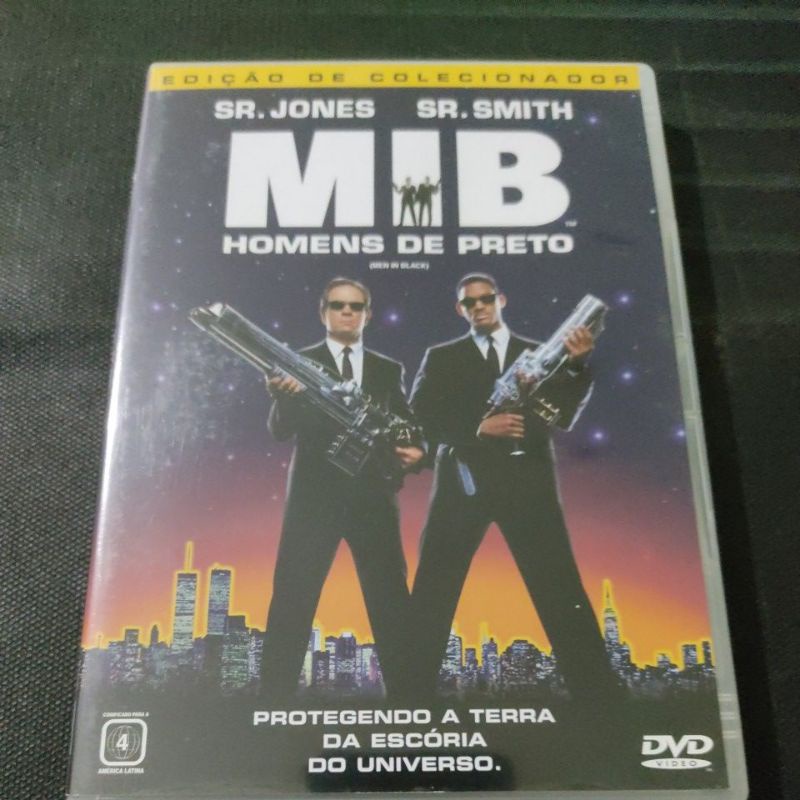 DVD MIB Homens de Preto | Shopee Brasil