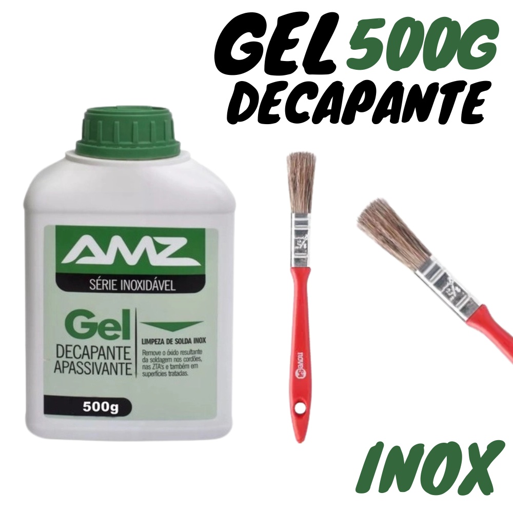 Gel Decapante Limpa Inox 500g - Amazônia | Shopee Brasil