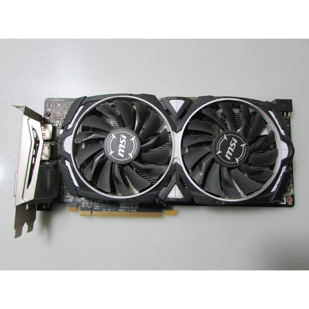 Placa Video Msi Radeon Rx480 8gb Ddr5 256bit Usada Com Caixa | Shopee ...
