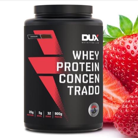Whey 100% Concentrado Dux (Sabores variados) | Shopee Brasil