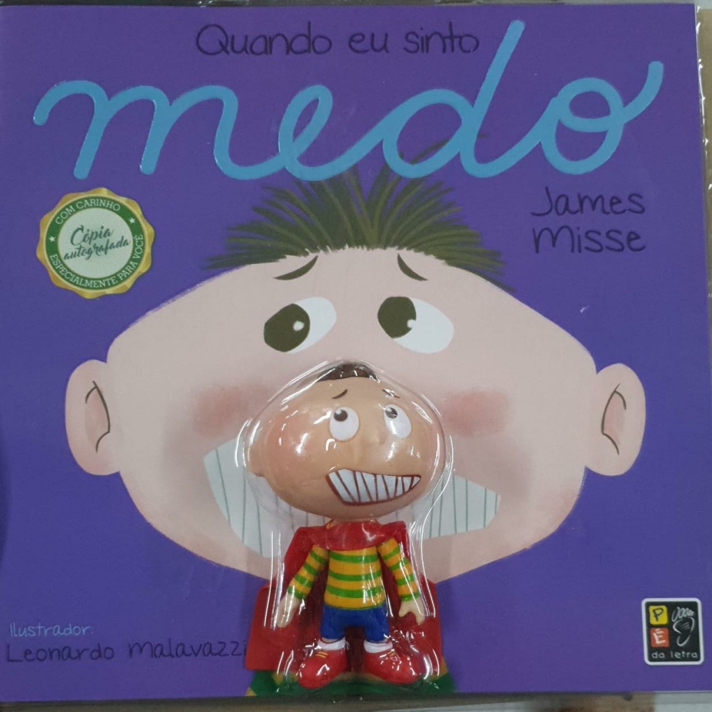 Quando eu sinto medo - Coleção Sentimentos e Emoções - Com boneco autor ...
