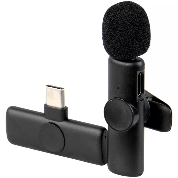 Microfone sem Fio lapela Ecopower EP-M099 para Celular tipo C - Preto ...