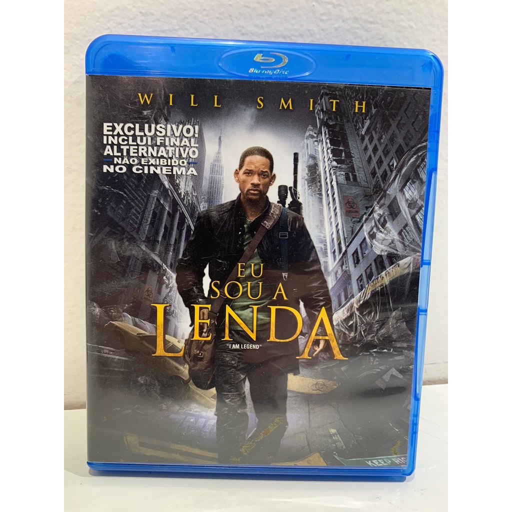 Blu Ray - Eu Sou A Lenda - NACIONAL ORIGINAL | Shopee Brasil