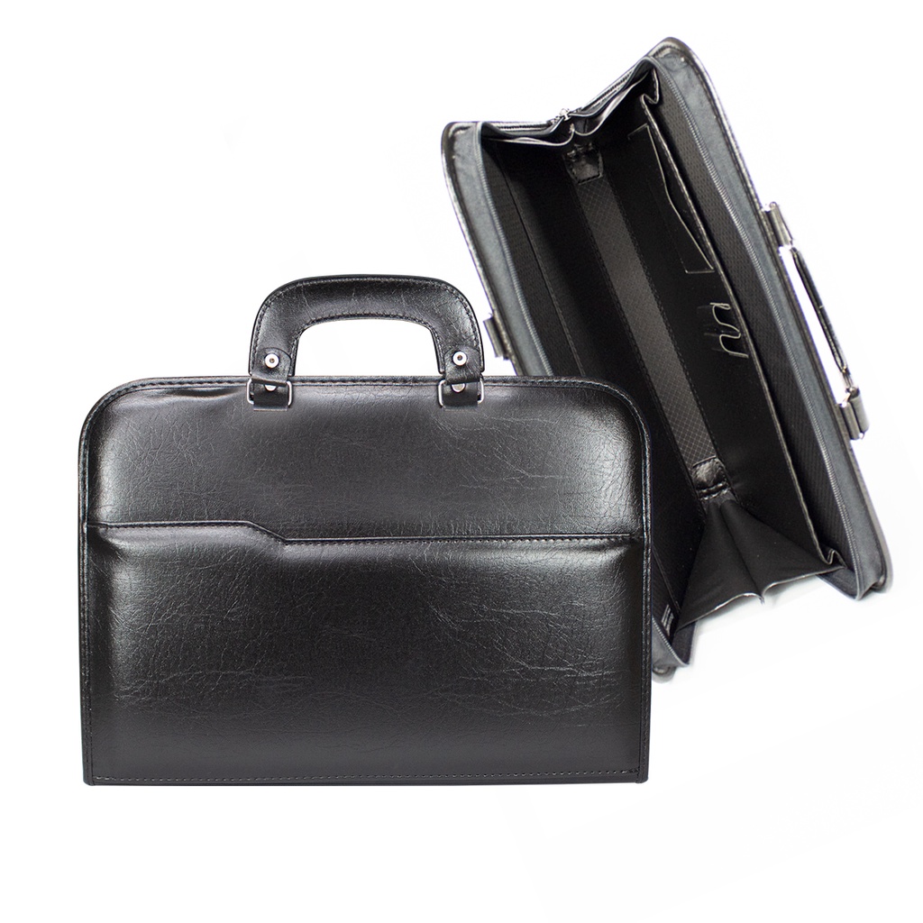 Maleta Executiva em Material Sintético para Notebook 15 Polegadas - 1567 | Shopee Brasil