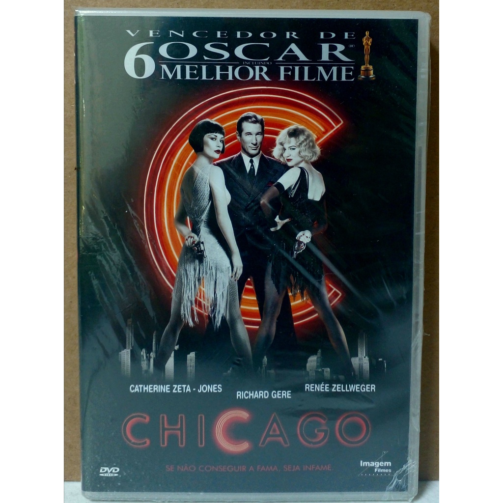 Filme Chicago DVD Original Lacrado Richard Gere / Renée Zellweger (LEIA ...