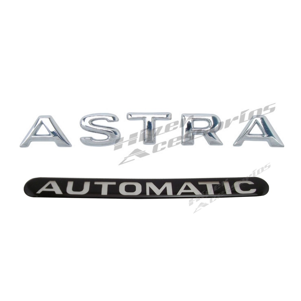 Emblema Astra E Adesivo Automatic 2002 2003 2004 2005 2006 | Shopee Brasil