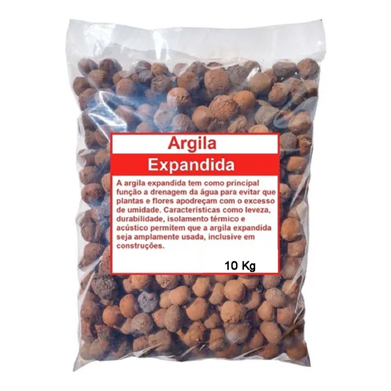ARGILA EXPANDIDA 5KG, 10 Kg e 15KG | Shopee Brasil