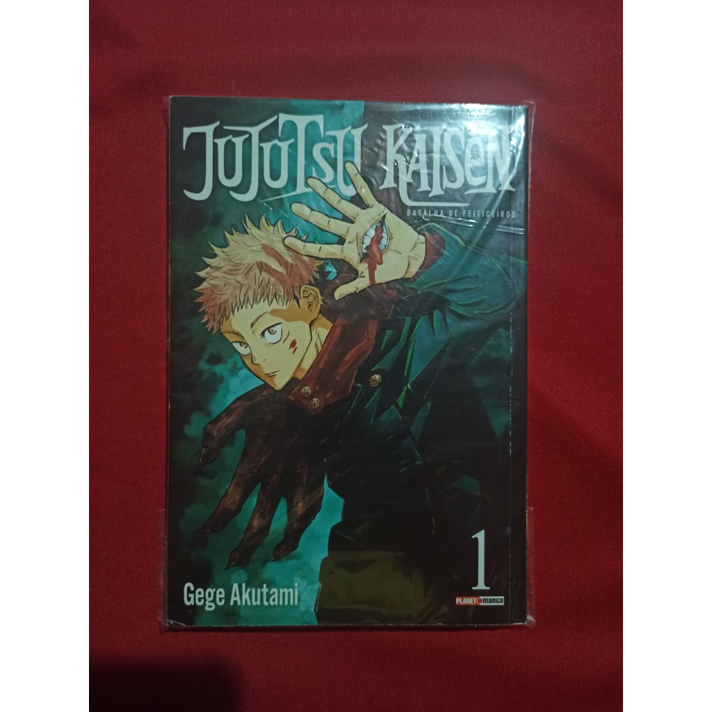 Jujutsu Kaisen Vol 1 MangÁ Shopee Brasil