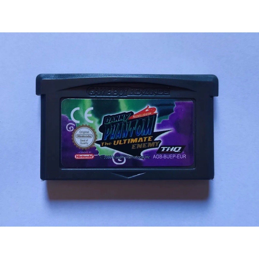 Nickelodeon Danny Phantom The Ultimate Enemy Game Boy Advance Gba DS ...