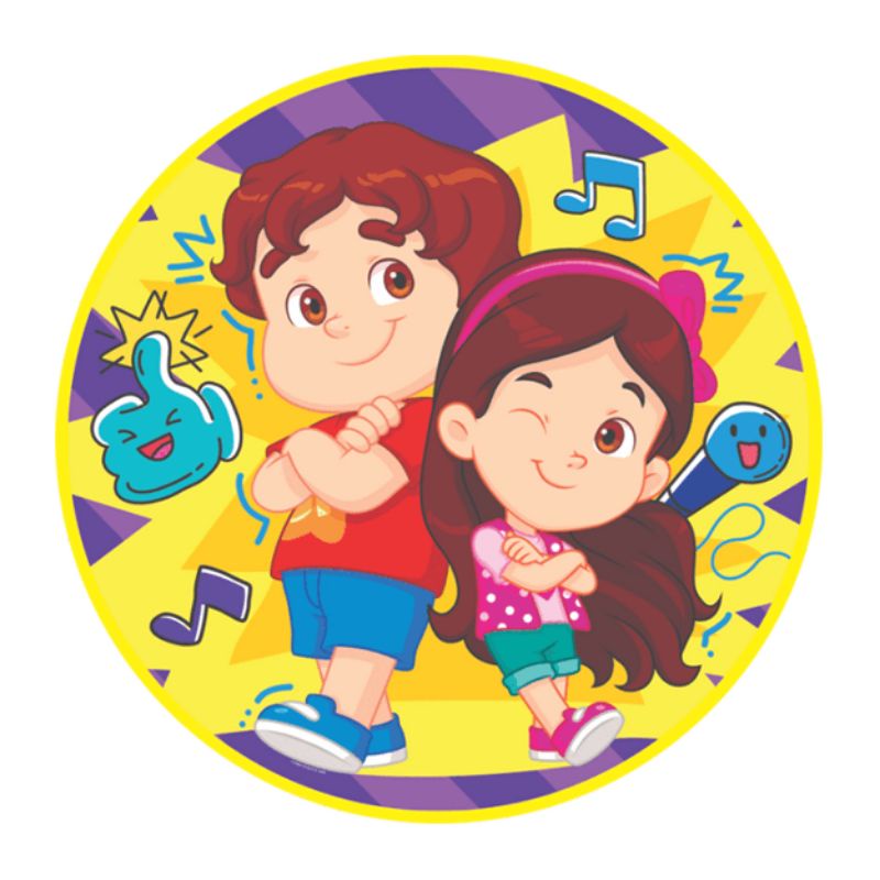 painel redondo Decorativo Maria Clara e JP | Shopee Brasil
