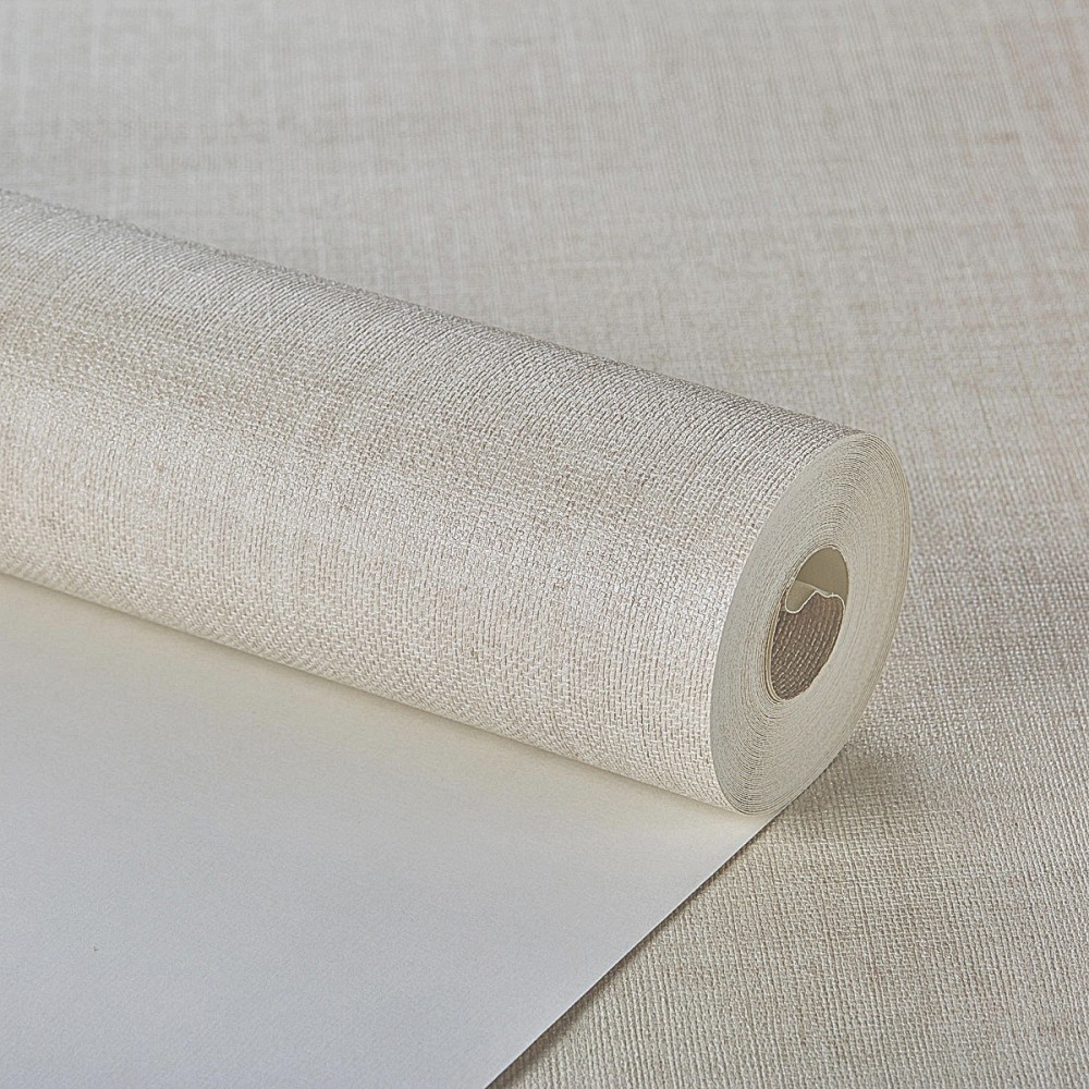 Papel De Parede Rolo Importado Textura Alto Relevo Linho | Shopee Brasil