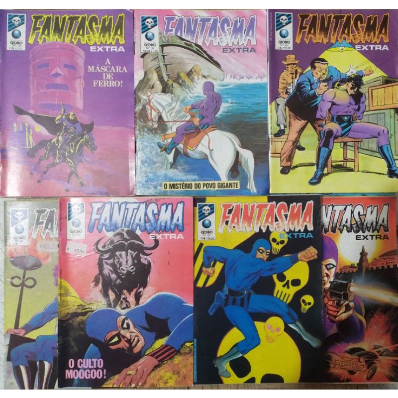 fantasma extra - kit 11 gibis - editora Globo | Shopee Brasil