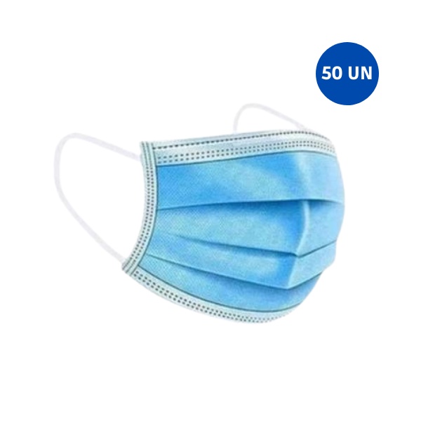 MASCARA DESCAR. TRIPLA AZUL CX.50 BYD | Shopee Brasil