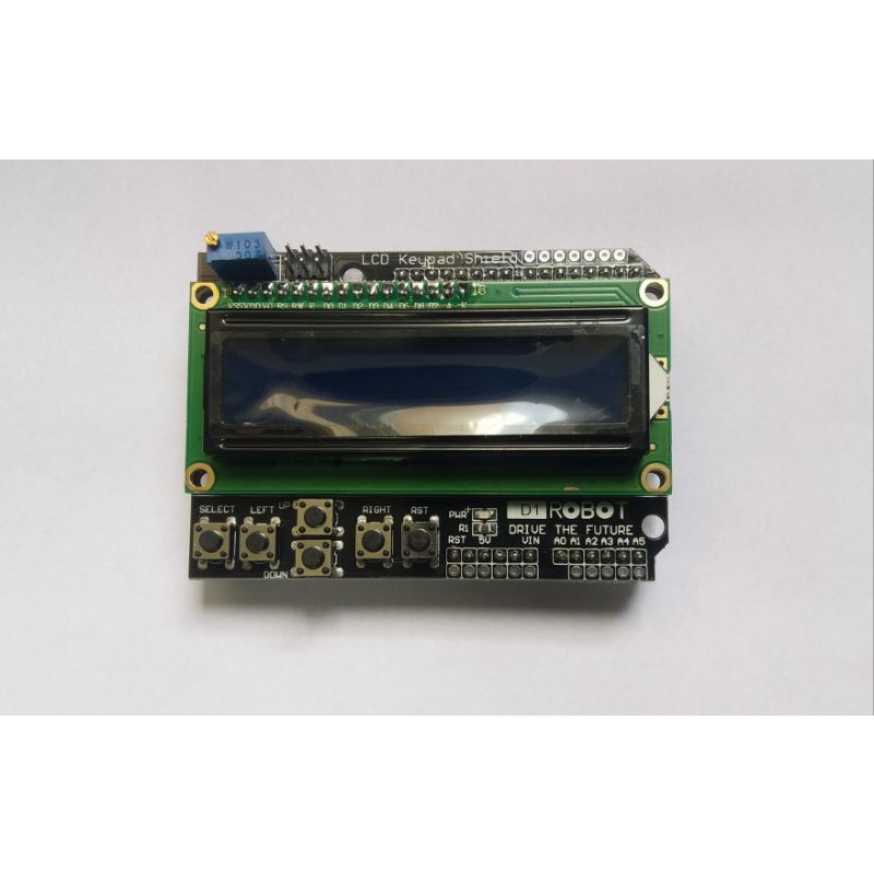 Display Lcd Shield 16x2 Com Teclado Para Arduino | Shopee Brasil