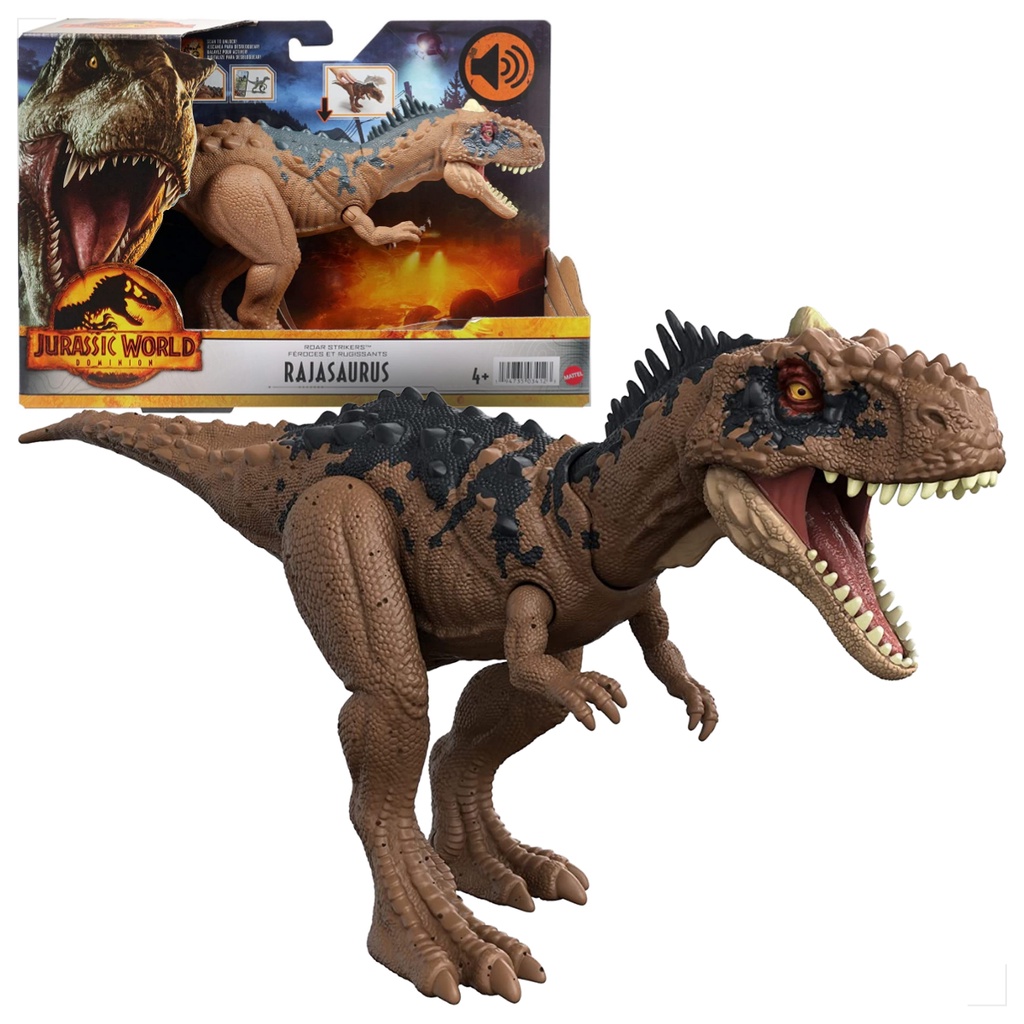 Jurassic World Mattel Dinossauro Rajasaurus Com Som | Shopee Brasil