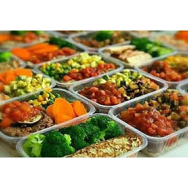 24Un Pote Marmita Retangular Descartável Fitness Fit Freezer Microondas 500 ml Rioplastic ...