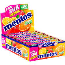 Mentos | Drops sabor Stick Fruit Display com 16 unidades de 26,8g ...