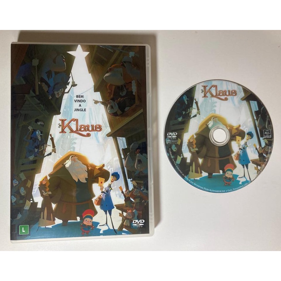 DVD - Klaus - Dublado e Legendado | Shopee Brasil