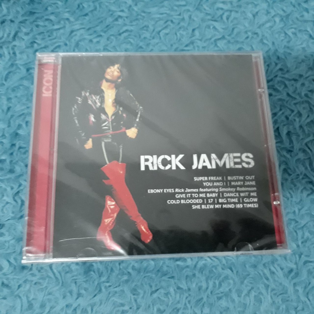 CD Rick James - Coleção Icon (LACRADO - LEIA A DESCRIÇÃO) | Shopee Brasil