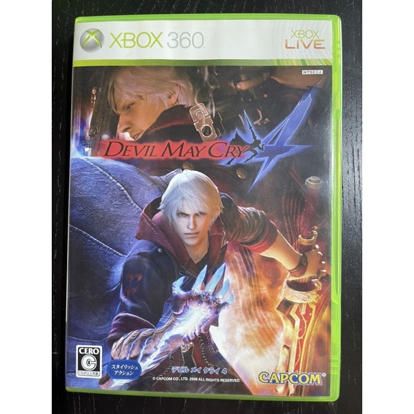 Xbox360 Devil May Cry 4 original japonês região Japão impecável ...