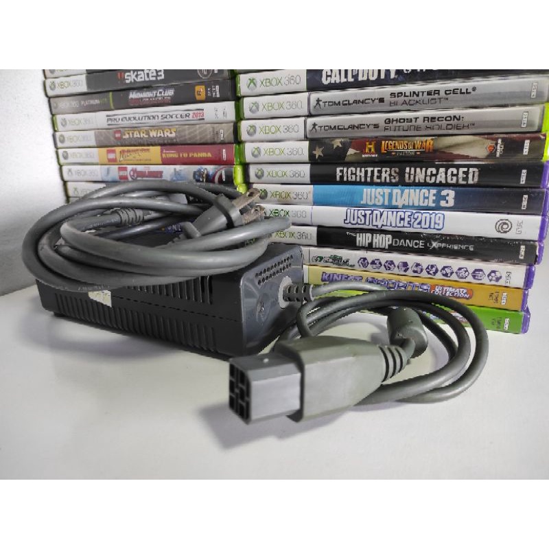 Fonte Original para Xbox 360, Fat Arcade, Slim e Super Slim | Shopee Brasil