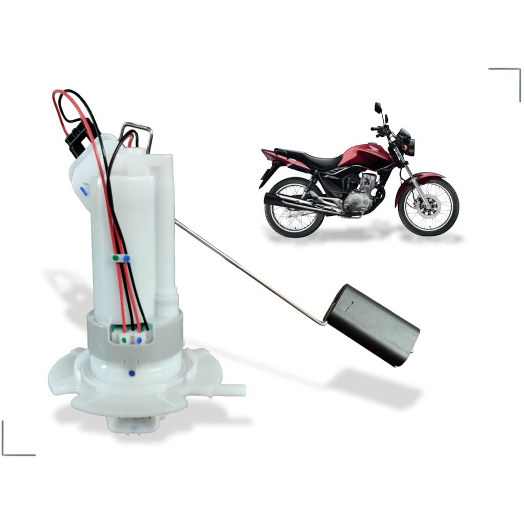 Bomba de Combustivel C/ Boia Moto Honda CG 150 FAN ESI / ESDI - Modelo ...
