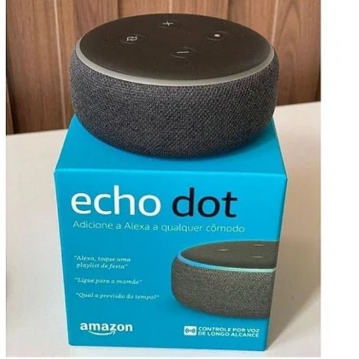 Alexa Echo Dot, 3° Geração Lacrada. Assistente Virtual | Shopee Brasil