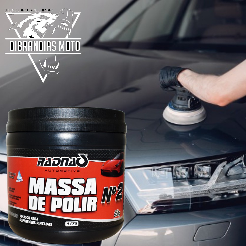 Massa De Polir Brilho Elimina Riscos E Manchas | Shopee Brasil
