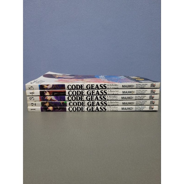 Coleção Code Geas: A Rebelião de Lelouch | Shopee Brasil