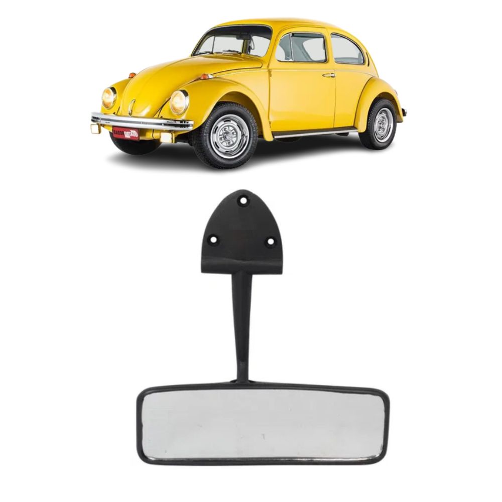 Espelho Retrovisor Interno Central Volkswagen Fusca 75 a 82 | Shopee Brasil