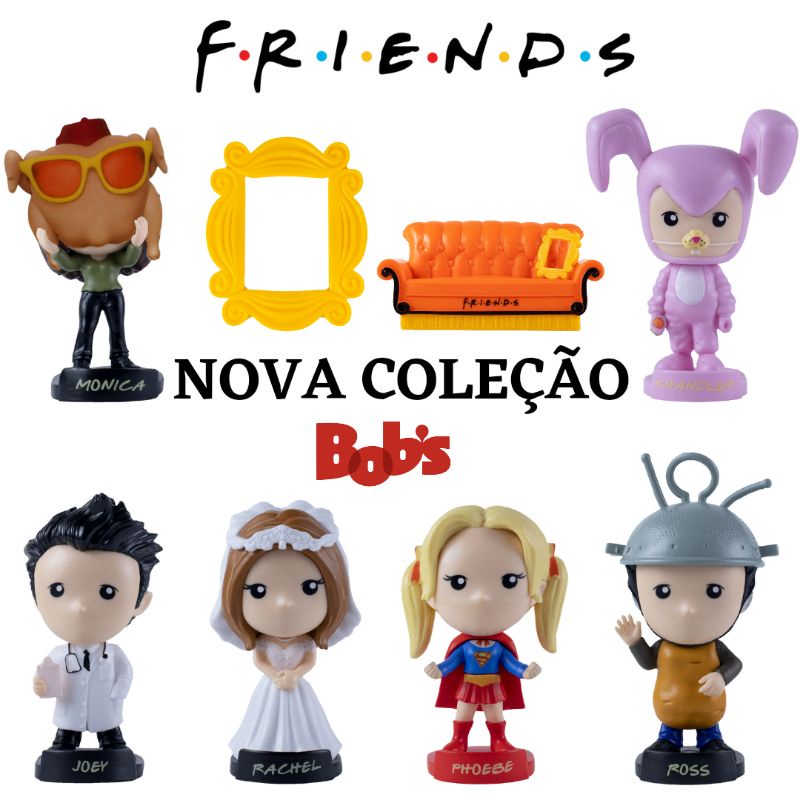 Boneco Friends Bobs (COLEÇÃO NOVA) | Shopee Brasil