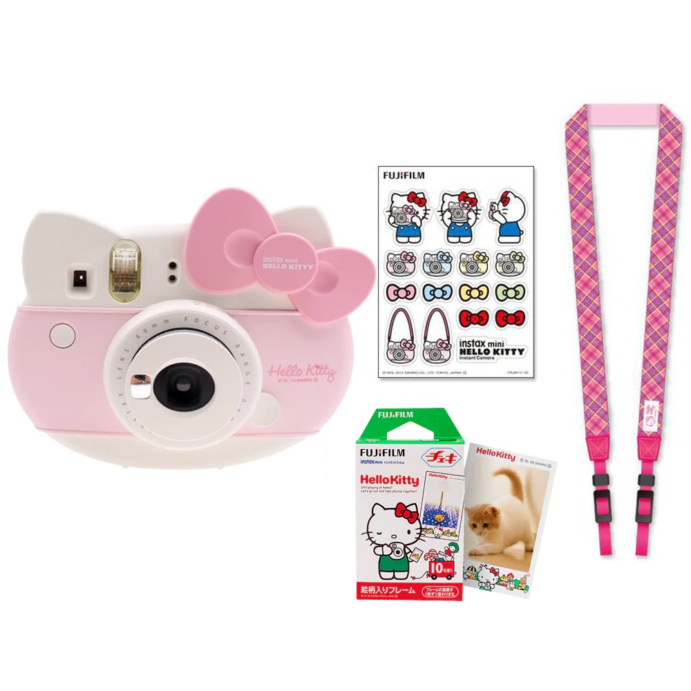 Câmera Instantânea Fujifilm Instax Hello Kitty - Rosa | Shopee Brasil