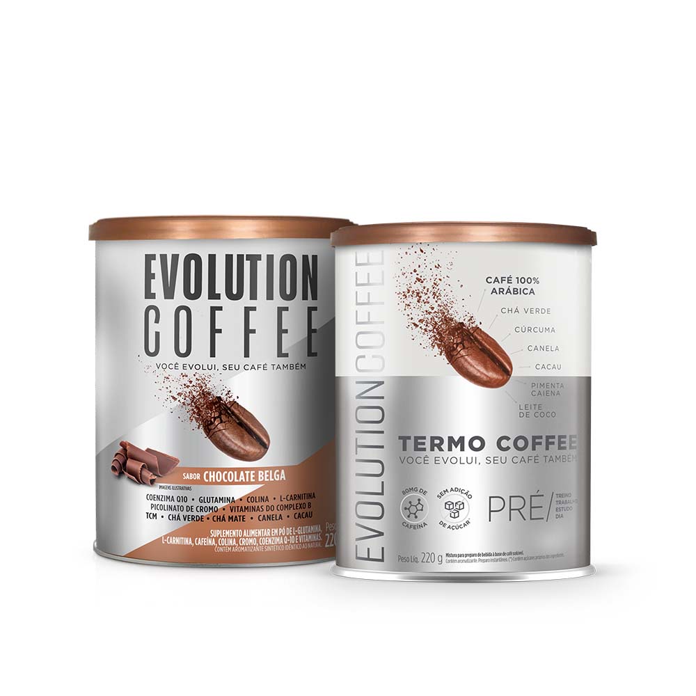 Kit Evolution Coffee Arábica + Chocolate Belga | Shopee Brasil