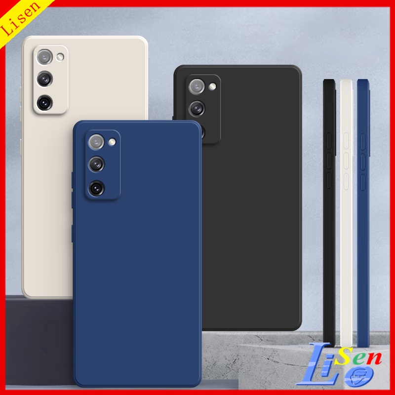 Capinha Samsung S20 FE S10 S9 S8 S9 Plus S8 S10 Borda Reta 90 ° Estojo Telefone YT - Escorrega o ...