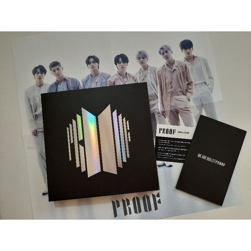 Álbum BTS Proof Compact com Pôster e Discografia | Shopee Brasil