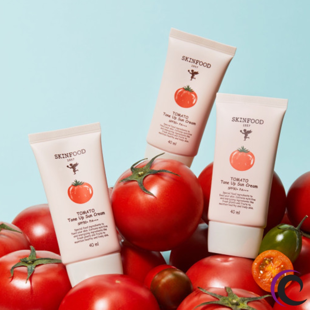 [SKINFOOD] Tomato Tone Up Sun Cream SPF 50+ PA+++ | Shopee Brasil