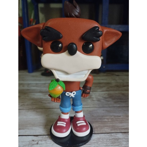Funko Pop Game Boneco Crash Bandicoot Biscuit | Shopee Brasil