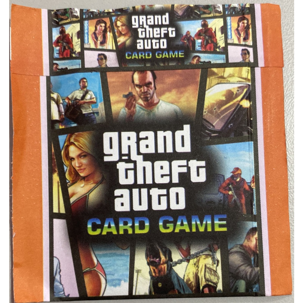 40 CARDS GTA PP = 10 PACOTES FECHADOS | Shopee Brasil