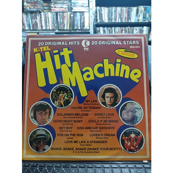 LP k-tel hit machine 20 original hits | Shopee Brasil