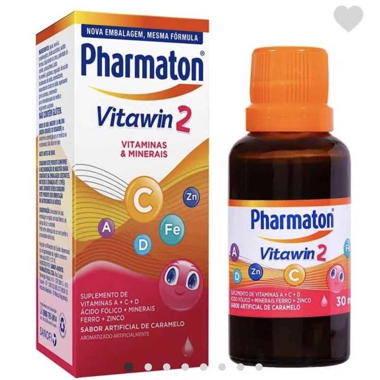 VITAWIN 2 GOTAS 30ML complexo de vitamina | Shopee Brasil