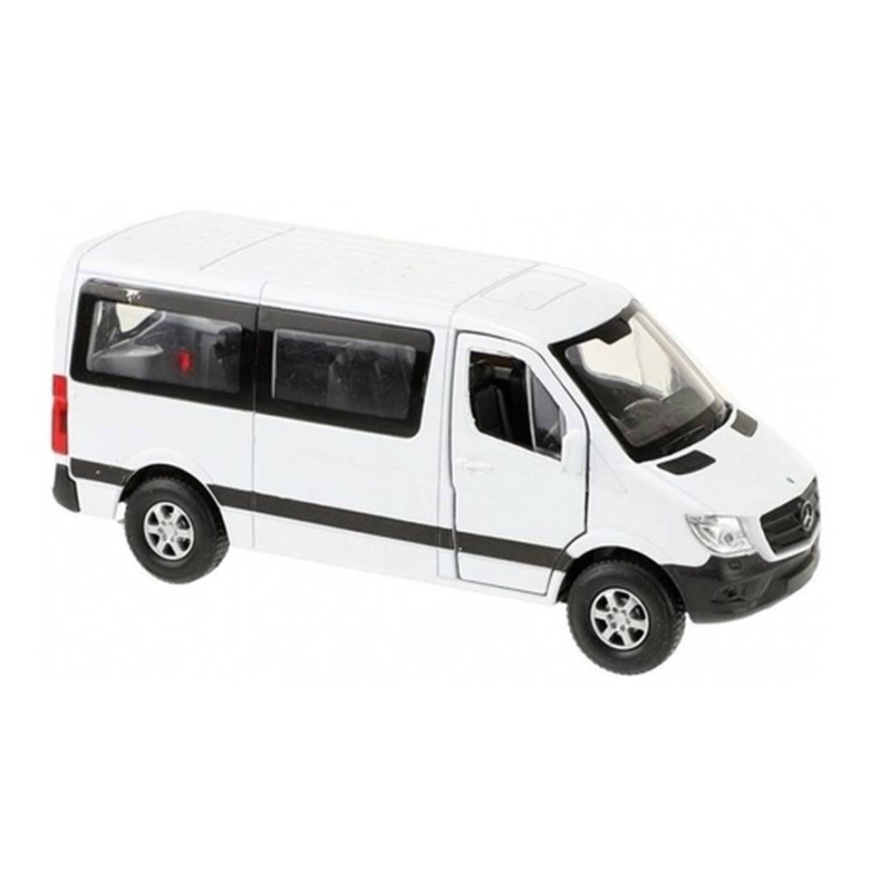 Miniatura Van Mercedes Sprinter 2015 Janela Welly 1/38 Metal e Fricção ...